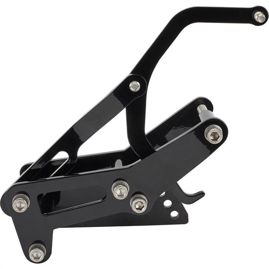 Bills Hot Rod Co. SBC P/S and Alt. Brackets, Side, Long, Black