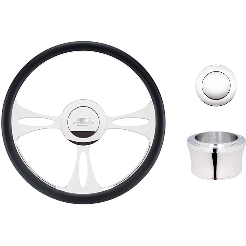 Billet Specialties 30175 Fast Lane Steering Wheel Assembly Kit