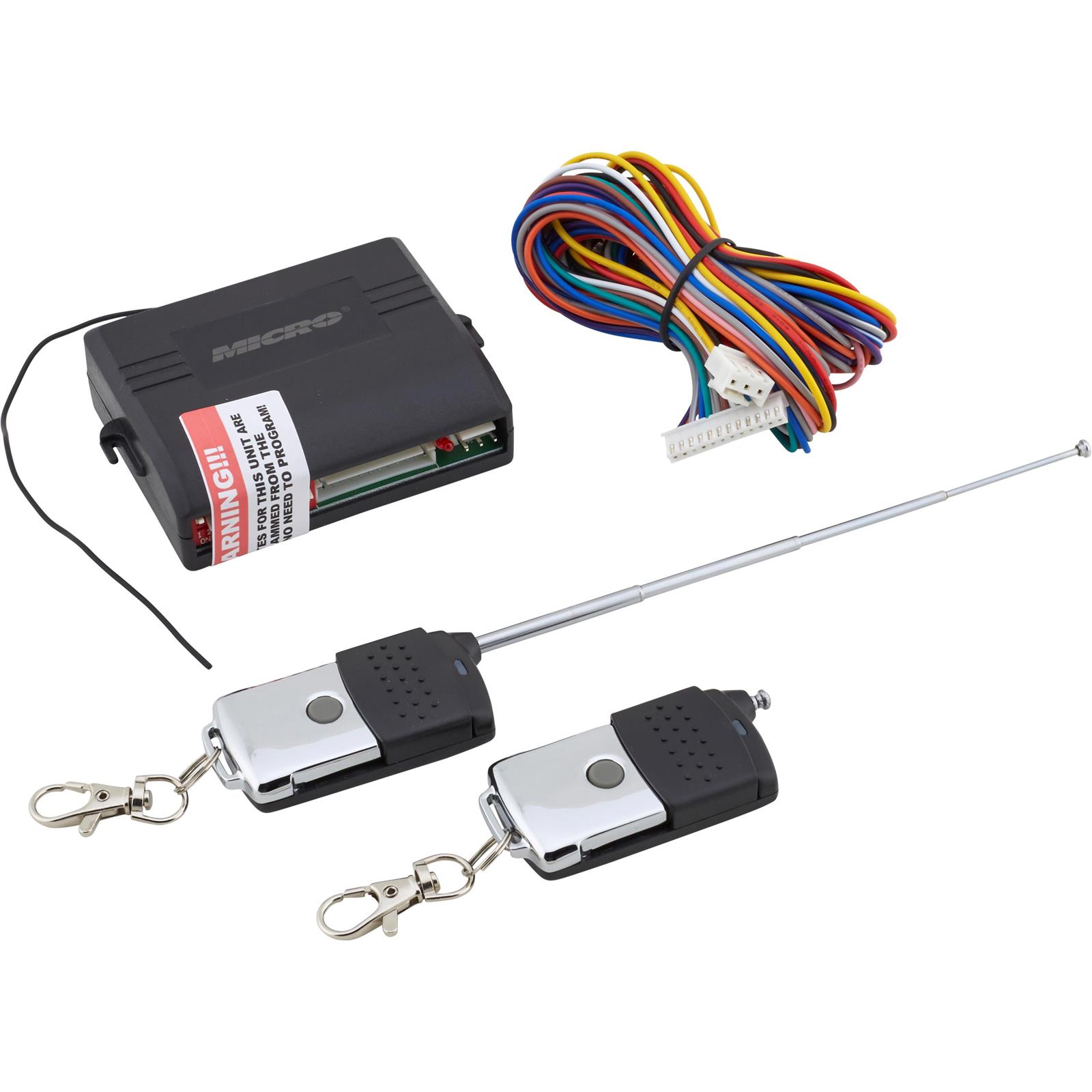 AVS AVS-REC12 12-Channel Remote Key Fob System, 2 Remotes