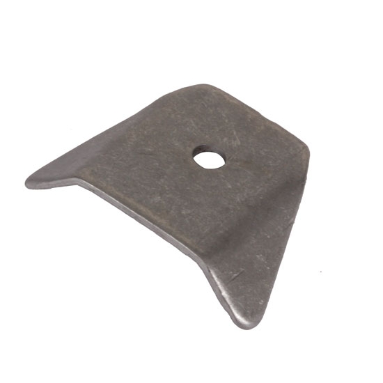 Steel Race Car Body Tab, 1/4 Inch Hole, 1.58 L x 2.07 W