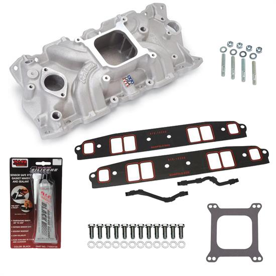 Edelbrock 5001 Torker II Intake Manifold Kit-Small Block Chevy