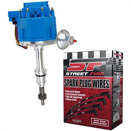 Small Block Ford 289/302 Blue HEI Distrib. Ignition Kit, MSD 5541