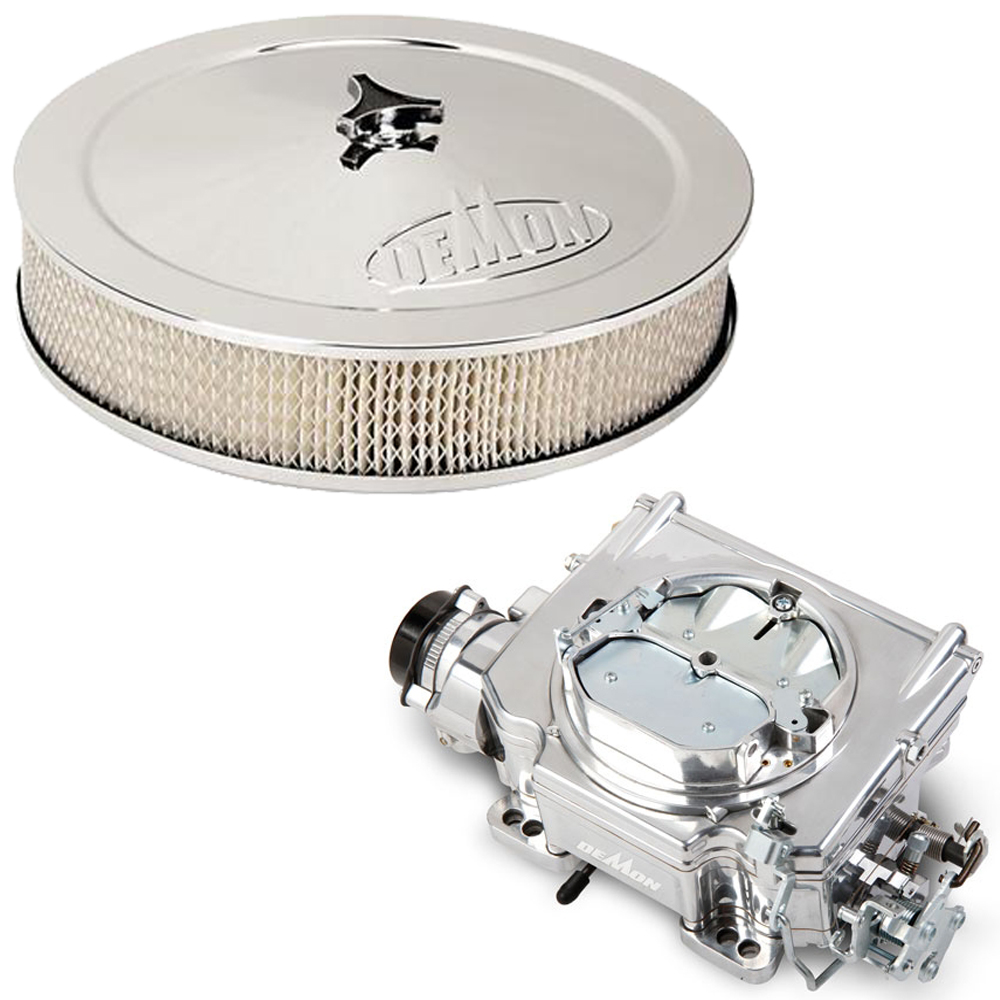 Street Demon 1902 625 CFM Polished Carburetor w/Air Cleaner