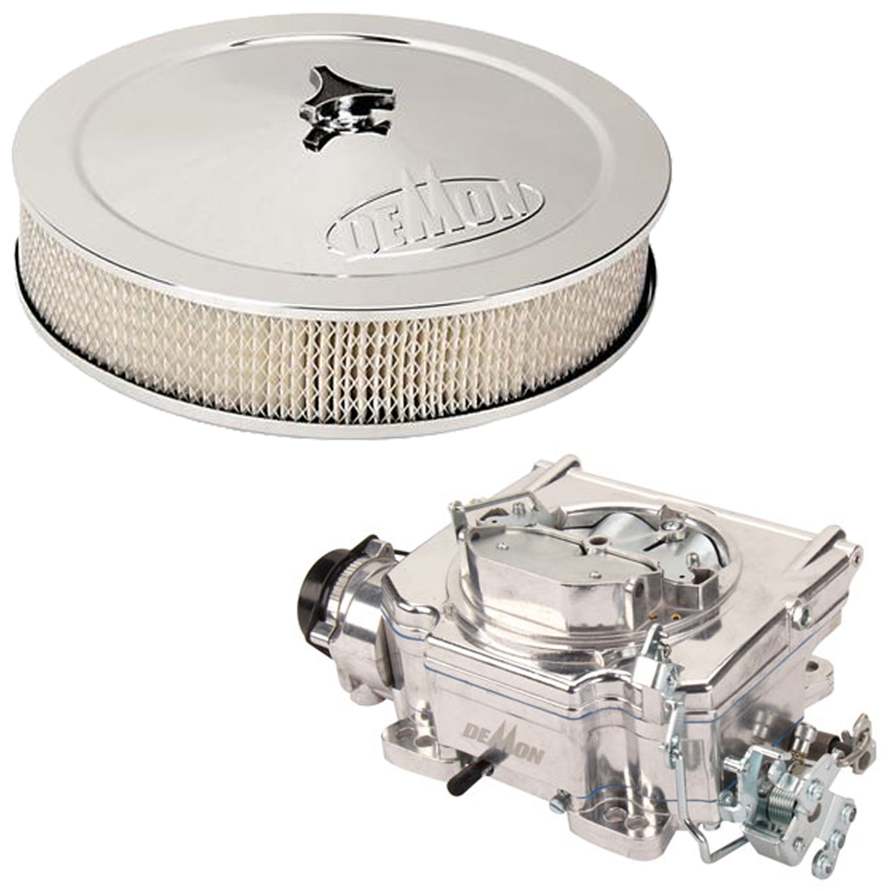 Street Demon 1903 Burnished 750 CFM 4BBL Carburetor w/Air Cleaner