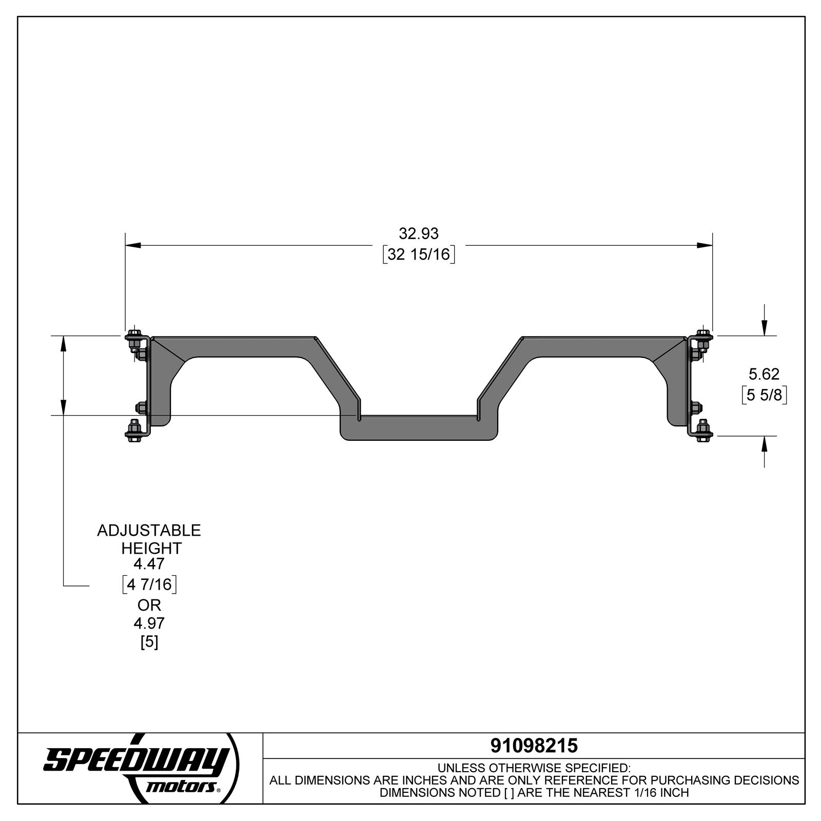 C10 TRANS MOUNT-FABRICATED