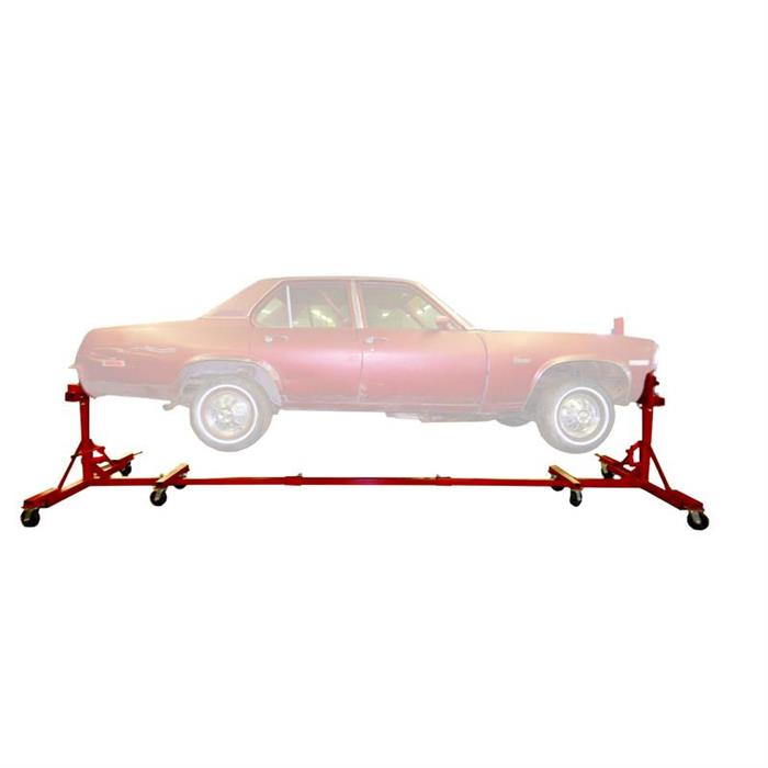 Auto Dolly M998080 EZ-Spin Vehicle Rotisserie, 6 Inch Casters