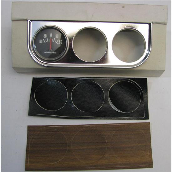 Garage Sale - 3 Gauge Panel w/AMP Gauge