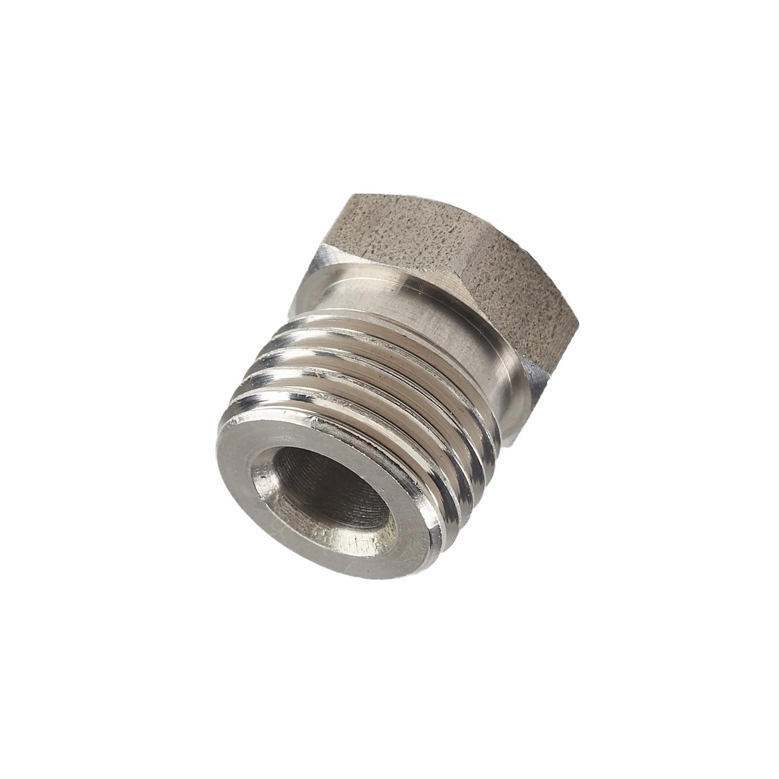 Speedway Stainless Steel 9/16 Inch Fitting Tube Nut, 1/4 Tubing