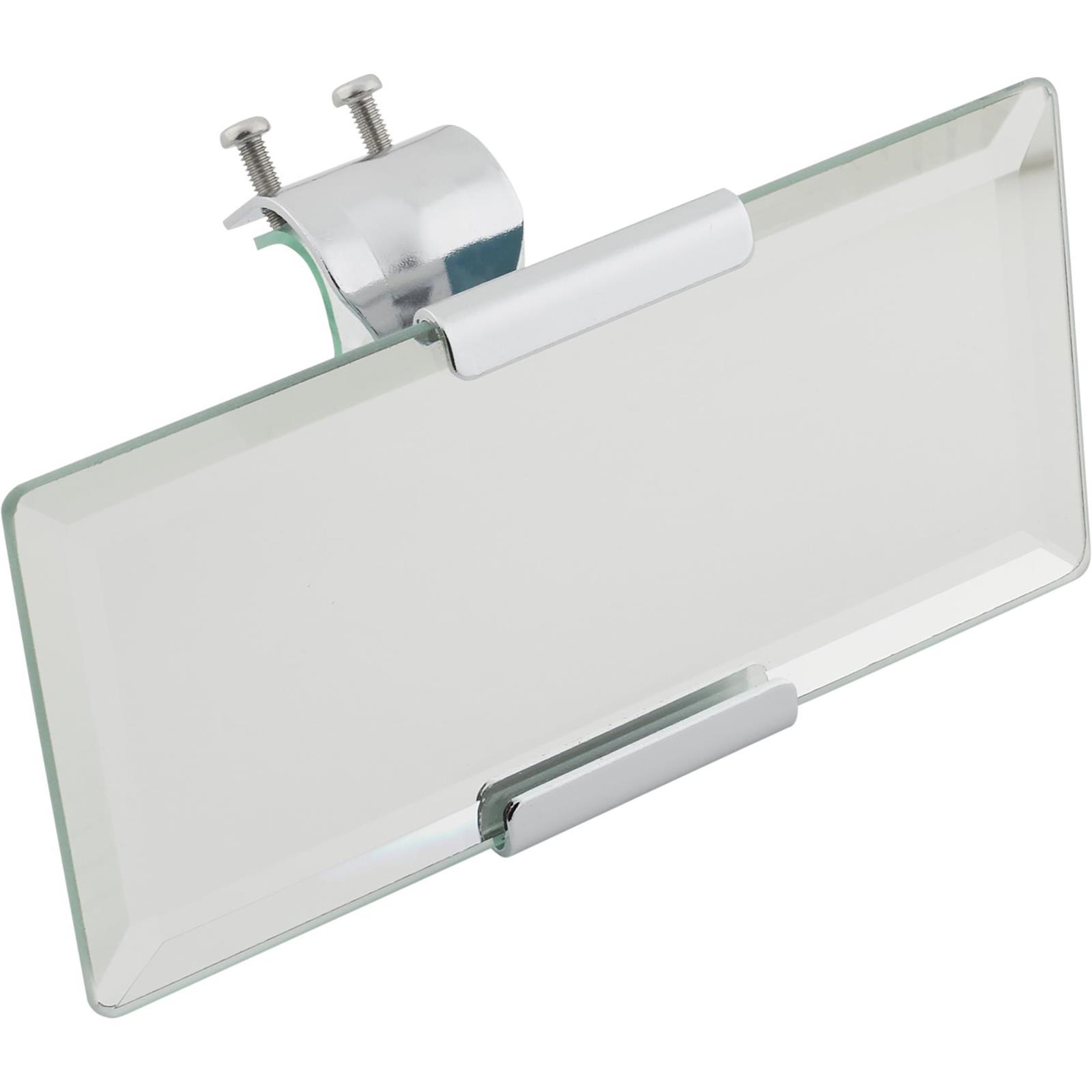 Roadster Rectangular Mirror, Chrome