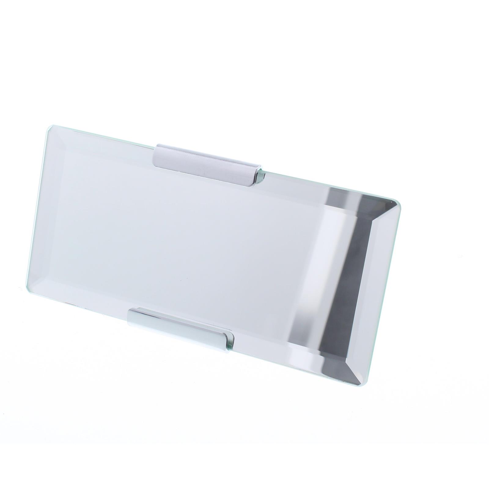 Roadster Rectangular Mirror, Chrome