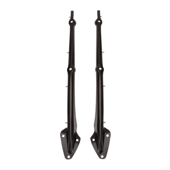 1926-1927 Tall Model T Windshield Posts, Stock Height, Plain