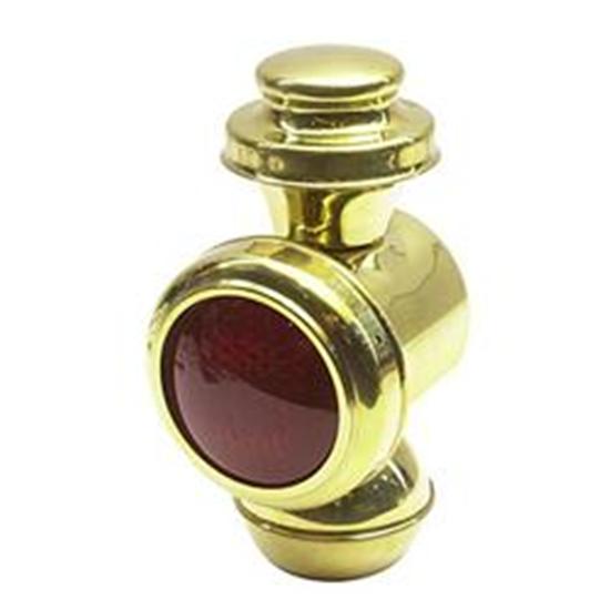 Tall Model T Cowl/Tail Lights - Brass