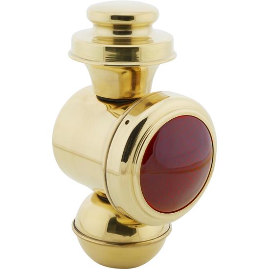 Tall Model T Cowl/Tail Lights - Brass