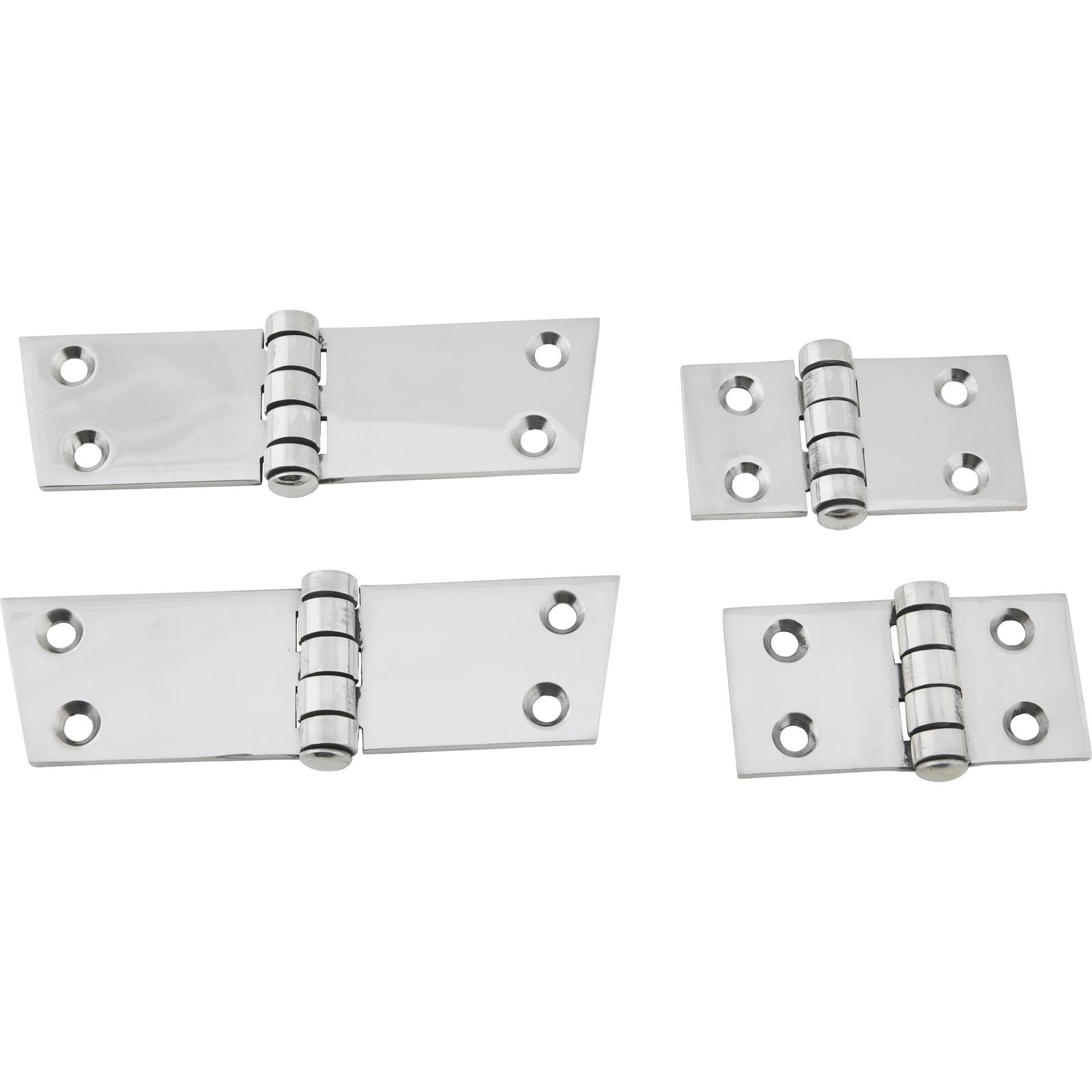 1928-29 Ford Model A Open Car Door Hinges - Stainless Steel