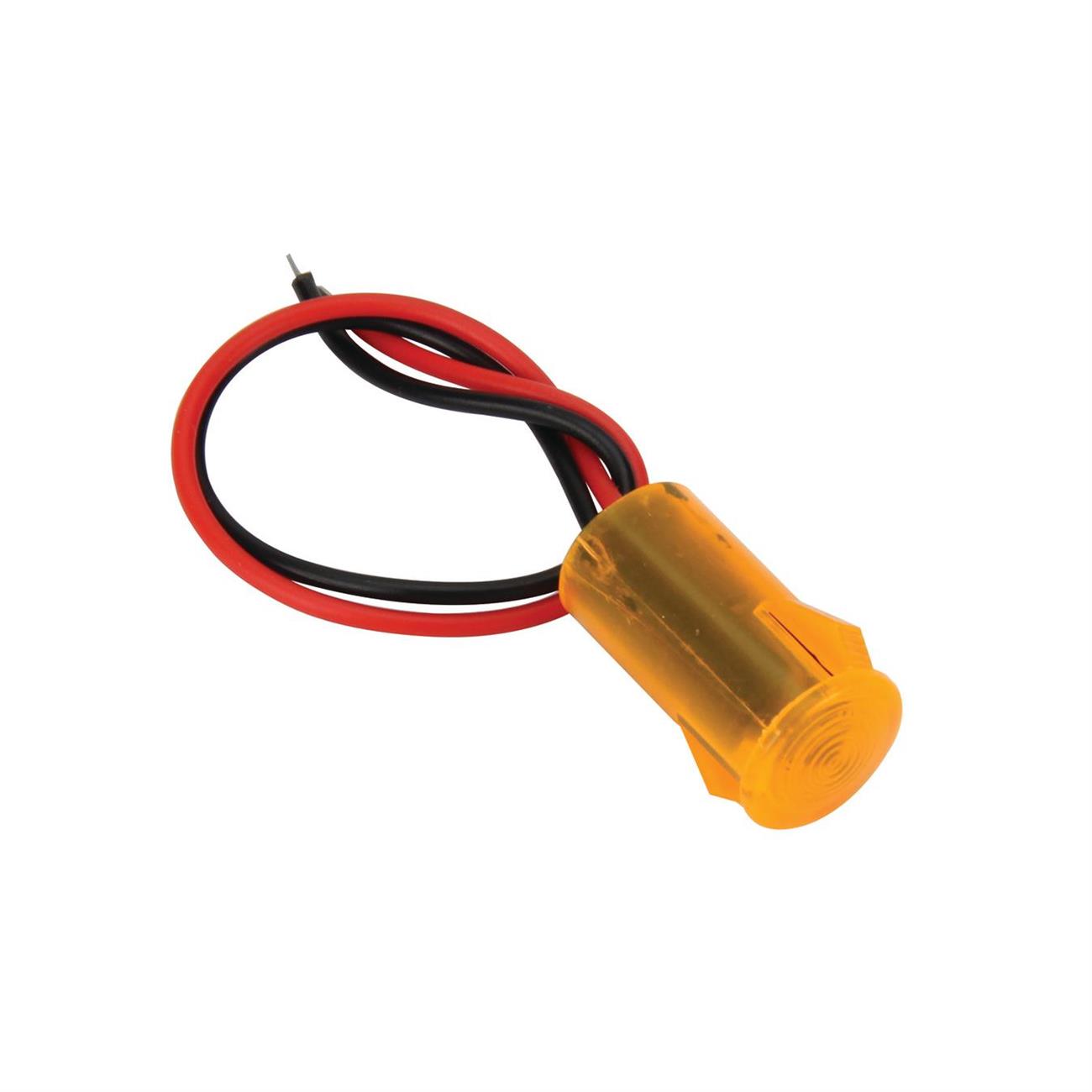 Universal LED Indicator Light Bulbs, 1/2 Inch