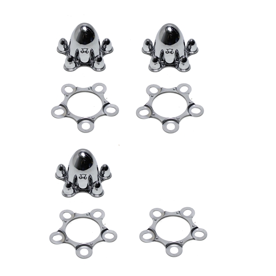 Garage Sale - Bullet Style Hub Covers, 5 on 4-1/2 Inch