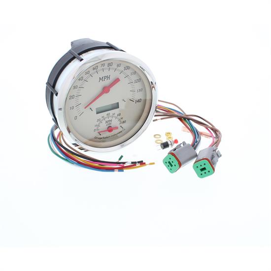 Omega Kustom 5", 140MPH Speedometer, Programmable w/ 8k Tach