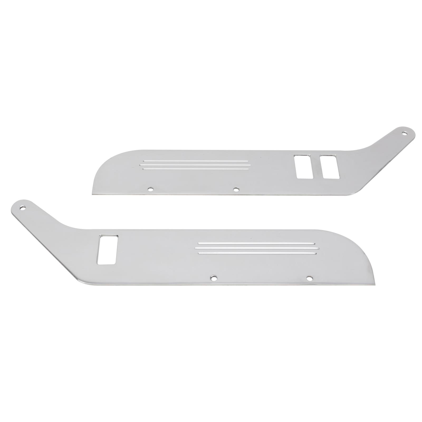 Arm Rest Back Plates, Billet Aluminum Construction