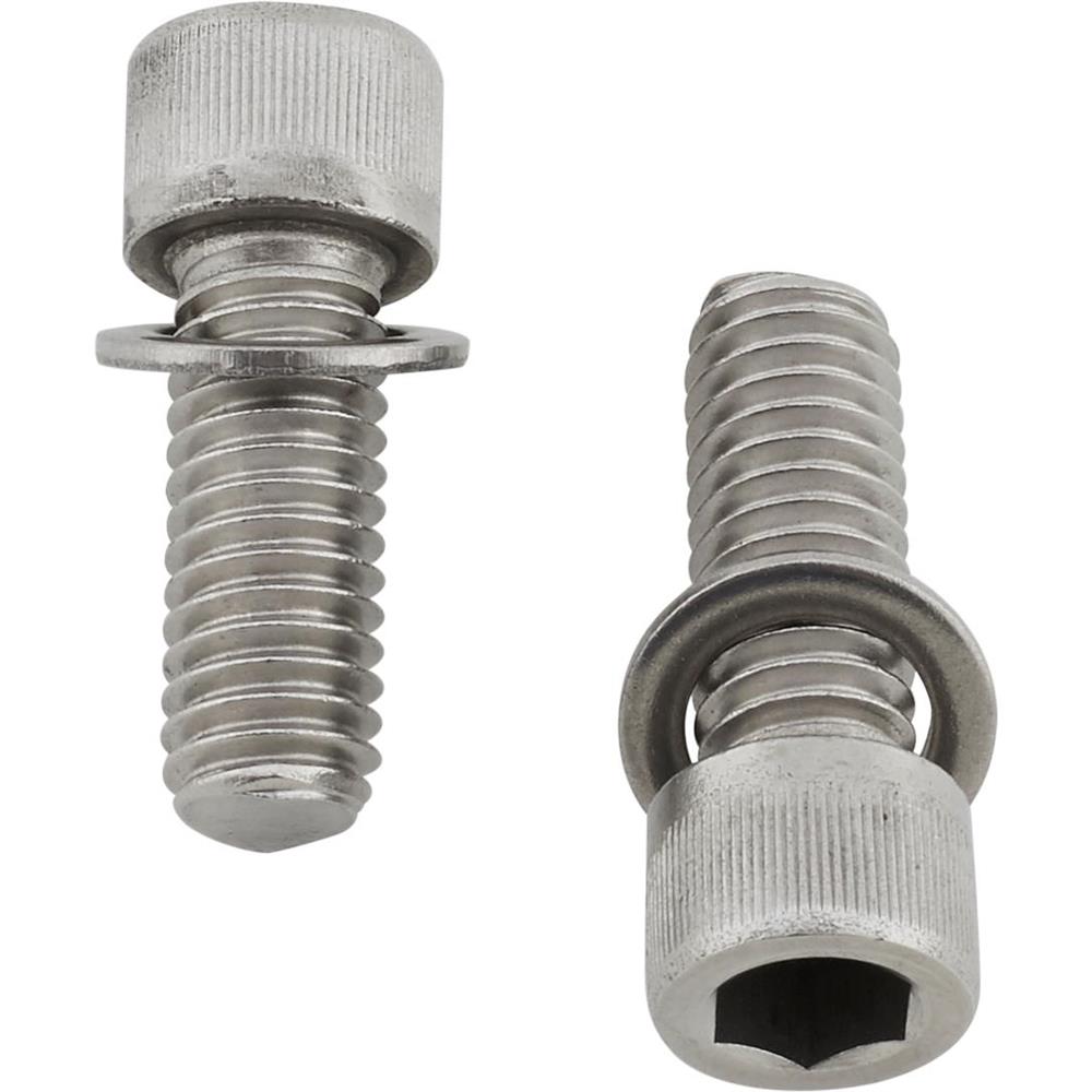 1955-65 Chevy Water Neck Chevy Bolt Kit, Stainless Steel
