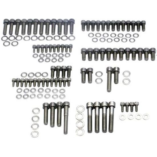 Speedway Small Block Chevy Stainless Engine Bolt Kit