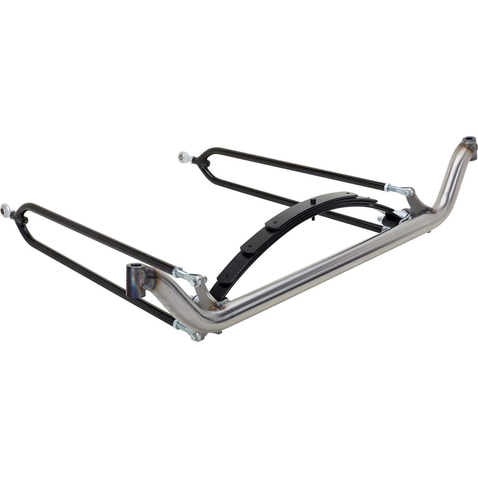 Spring-Behind 6 Inch Drop Tube Axle Front End for Ford Spindles, Plain
