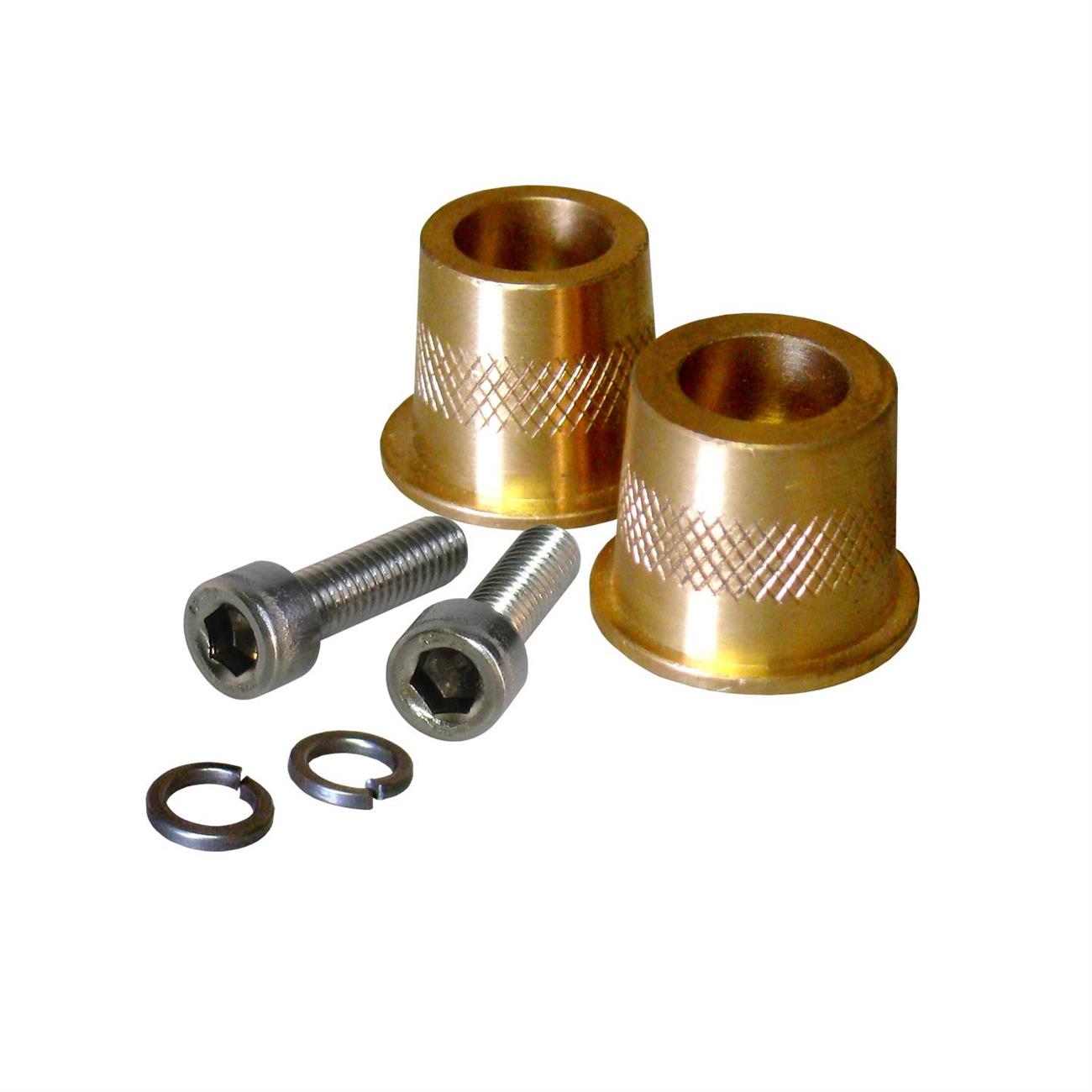 XS Power 580 Short Brass Post Adapters M6, Pair