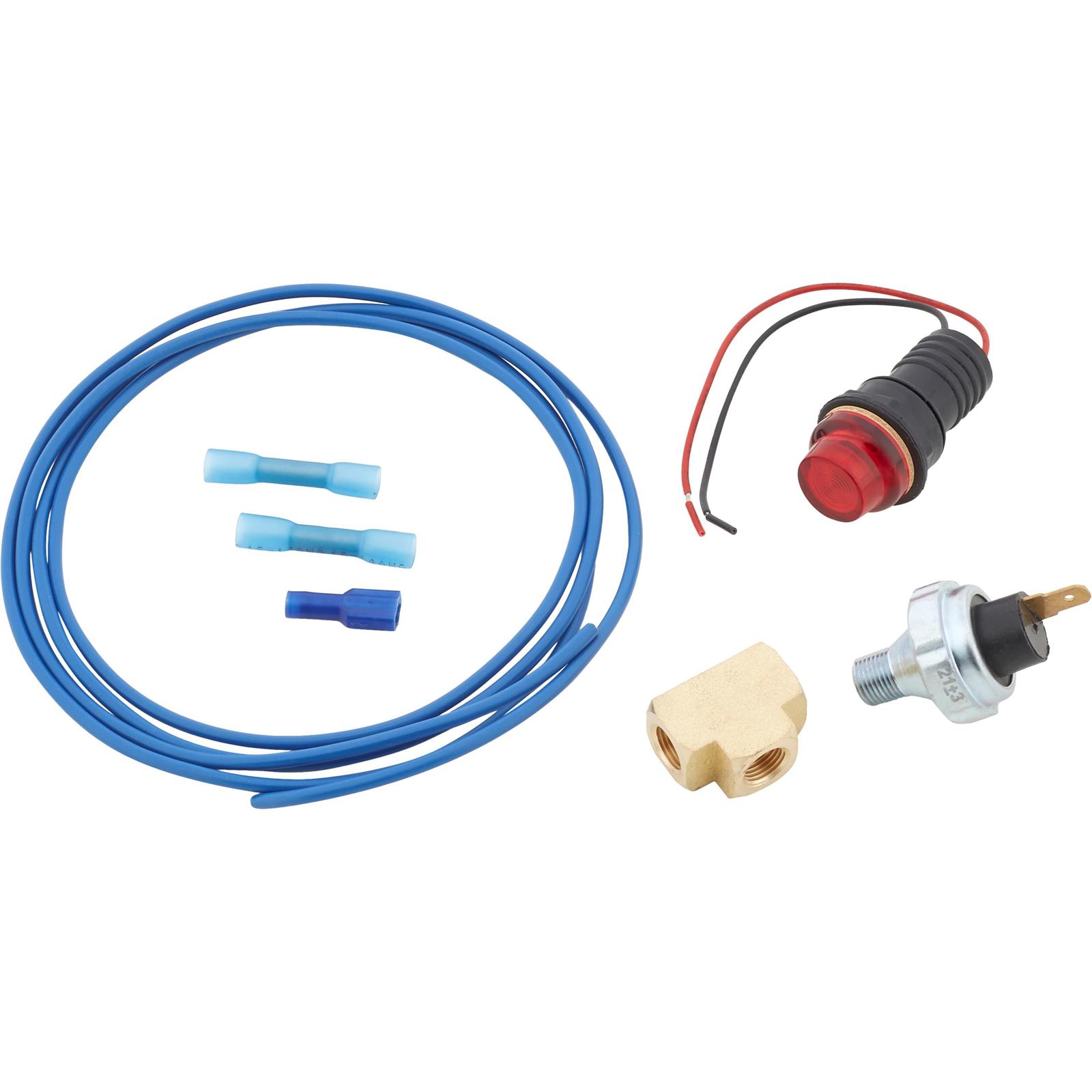 AutoMeter Liquid Filled 3-Gauge Pnl,Oil Press,Oil Temp,Water Temp