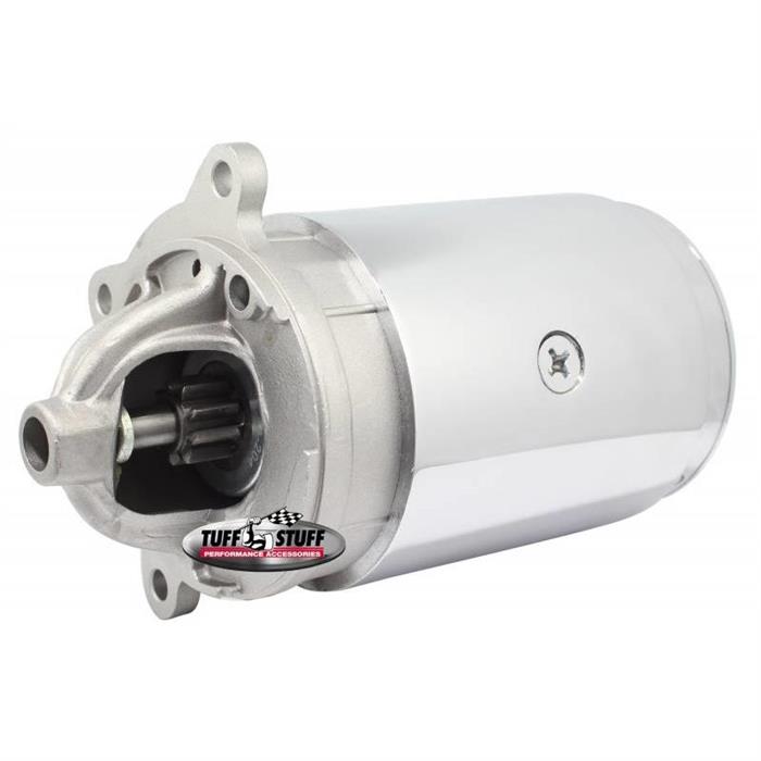 King Chrome Ford Starter, 3 Hole Automatic - 1966-81 FE V8