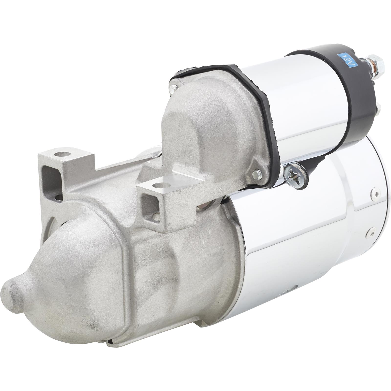 King Chrome 1955-86 Chevy Starter, 1.4 kW, 153-Tooth