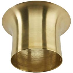 Brass Stromberg Air Intake Velocity Stack