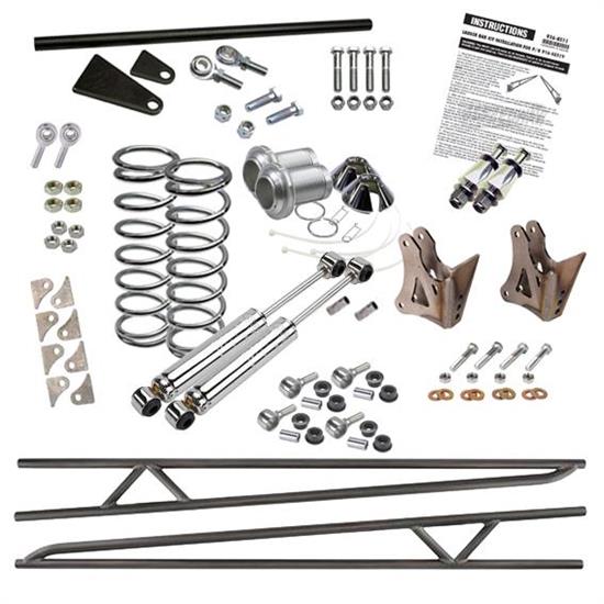 Speedway Motors Ladder Bar Rear Suspension Kit, 54 Inch