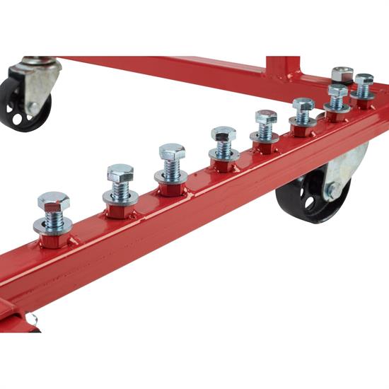 Speedway SBC/BBC V8 Engine Storage Stand, Lift Plate, and Leveler