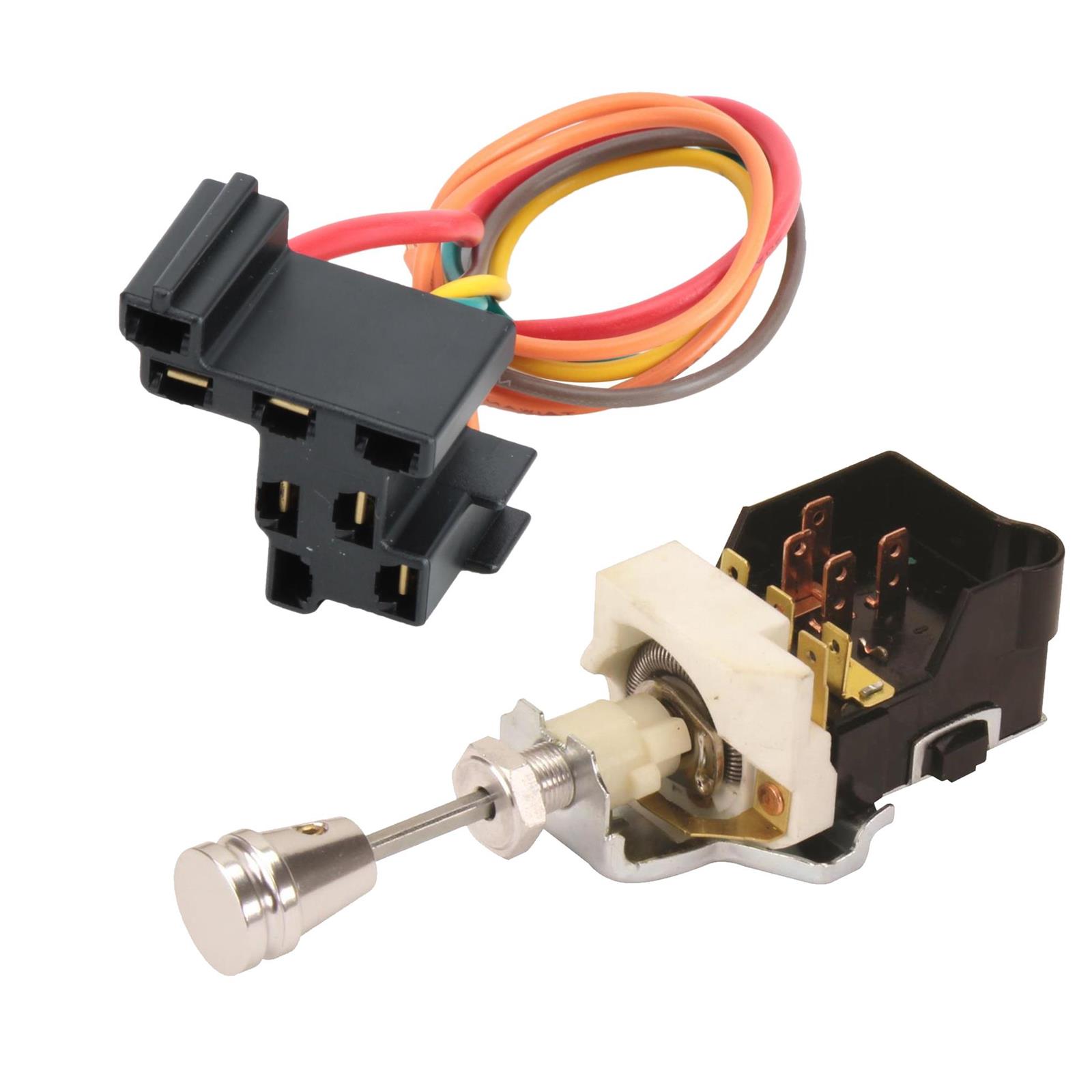 Billet Headlight Switch and Pigtail Kit