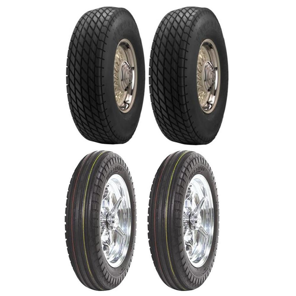 Firestone Bias Ply Tires, 16 Inch, Roadster Tire Kit