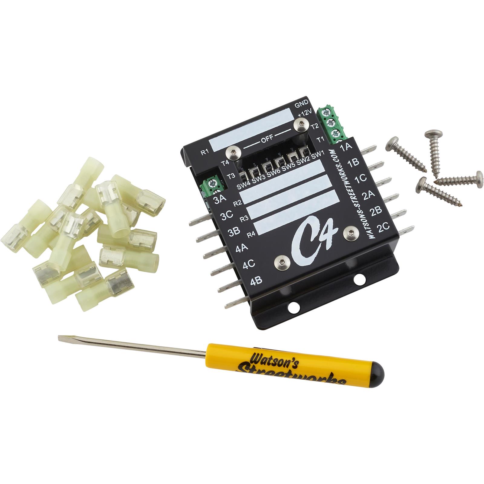 Watsons Street Works WI-C4 C4 30 Amp Relay Kit