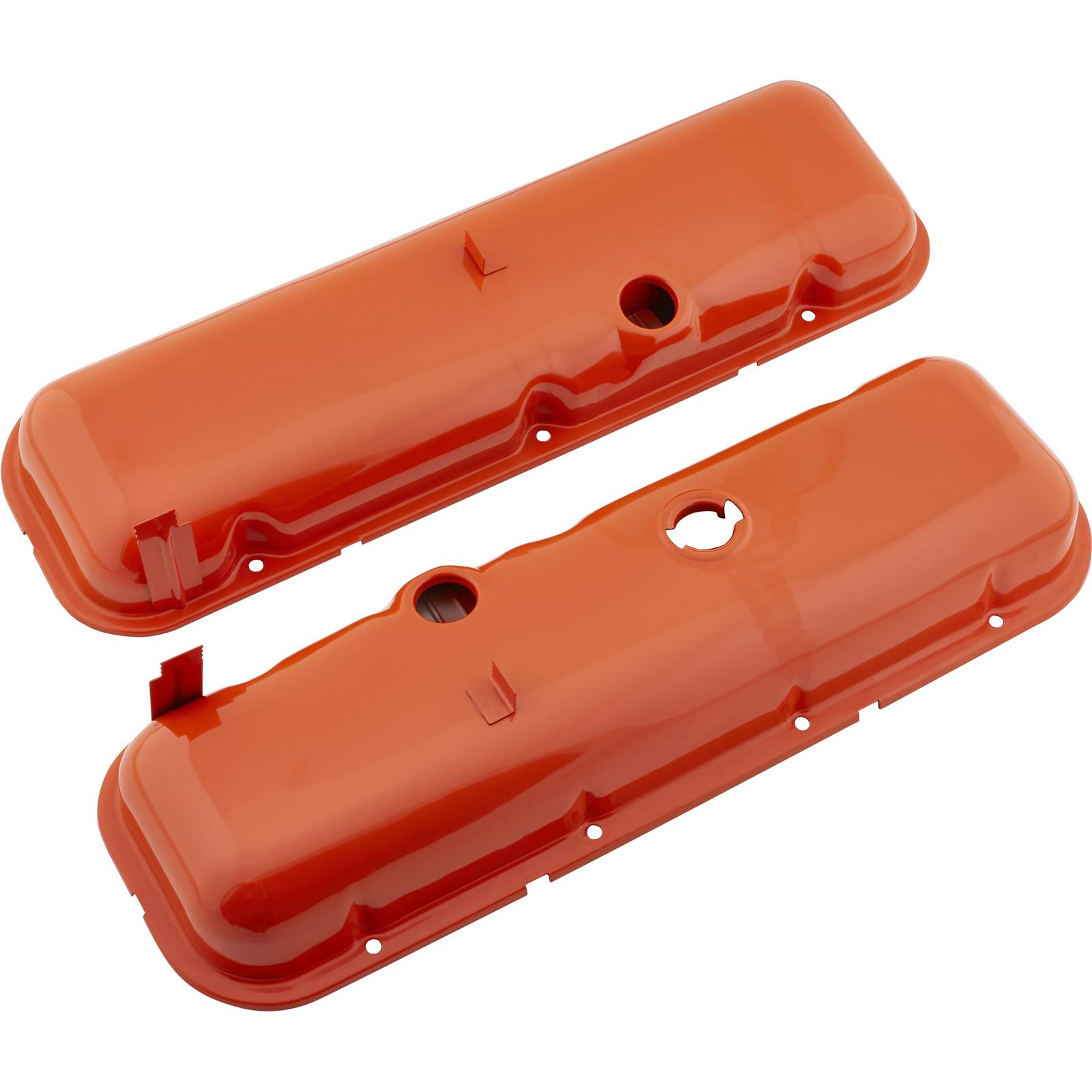 1965-72 BBC 396-502 OEM Style Steel Valve Covers, Orange