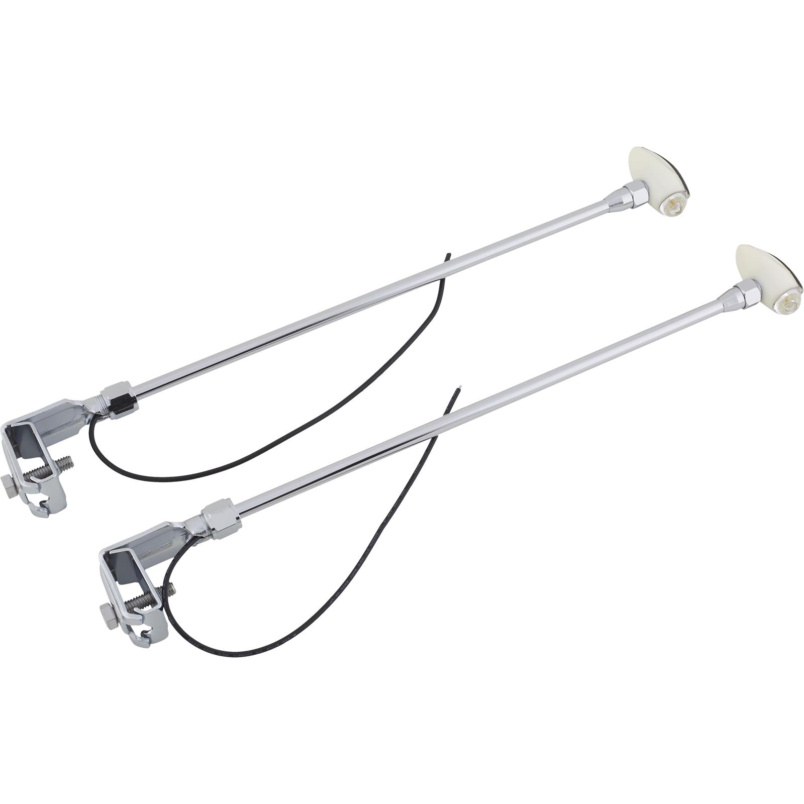 Speedway Motors Illuminated Fender Guides W/ Milky Colored Lens