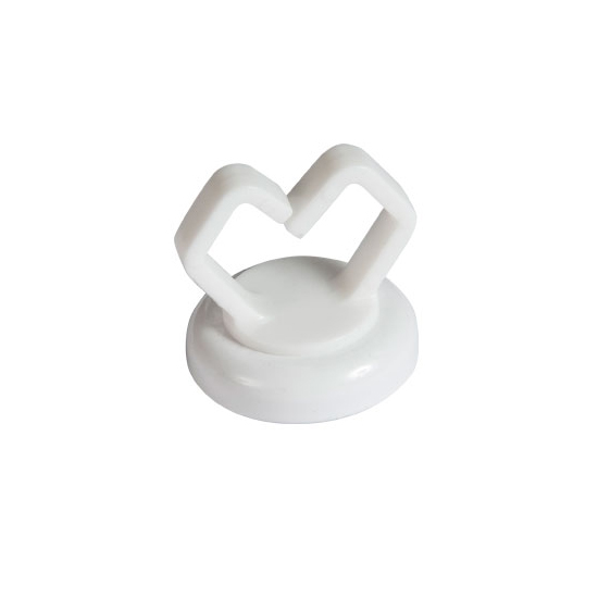 Mag Daddy 62401-10 Magnetic Cable Holder, 1/2 In, White, 10 Pc.