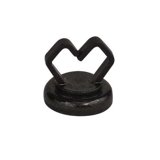 Mag Daddy 62409-10 Magnetic Cable Holder, 1/2 In, Black, 10 Pc.