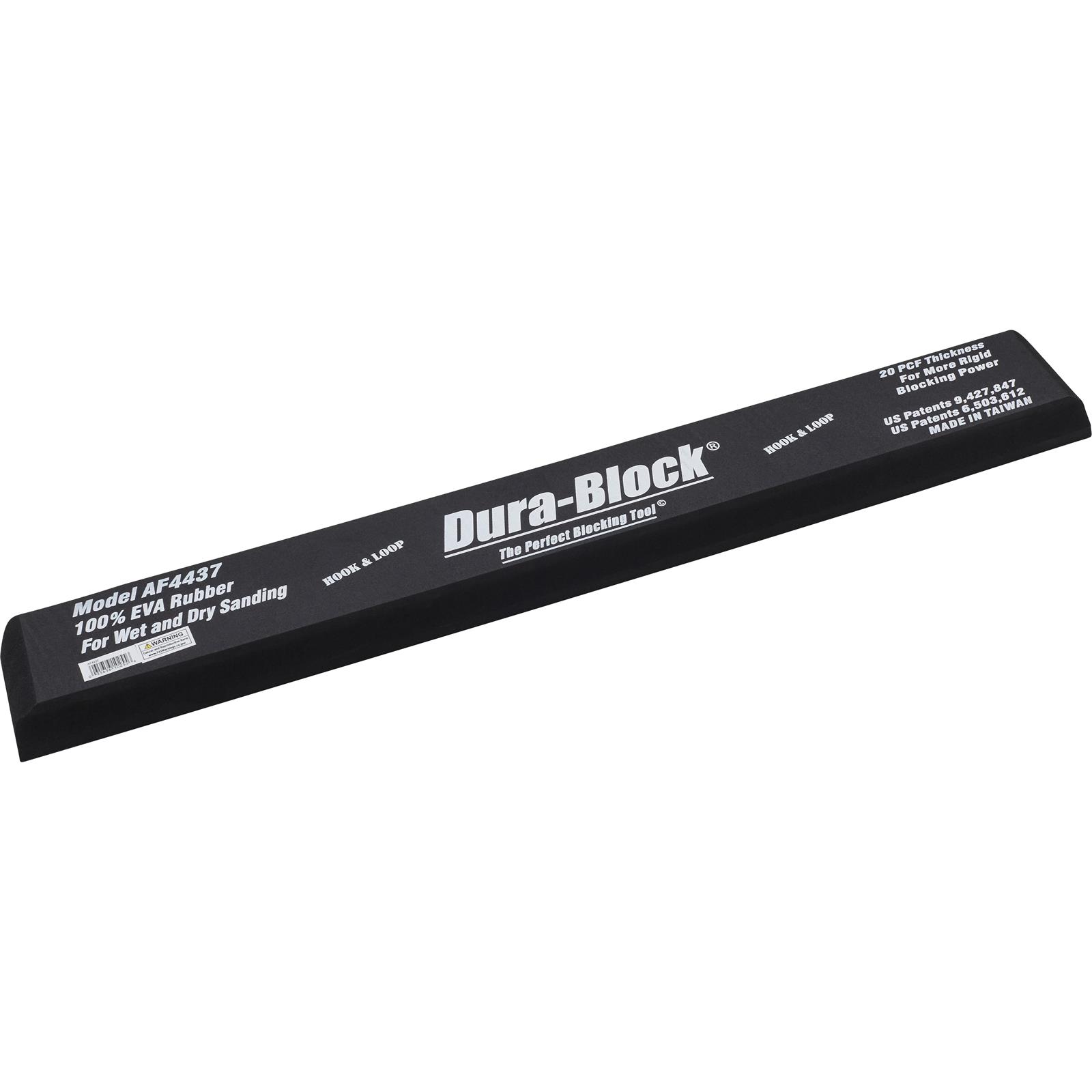 Dura-Block AF4437 Hook And Loop Block, 1-1/2 X 2-5/8 X 24 Inch