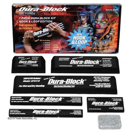 Dura-Block AF44HL 7 Piece Hook And Loop Dura-Block Kit