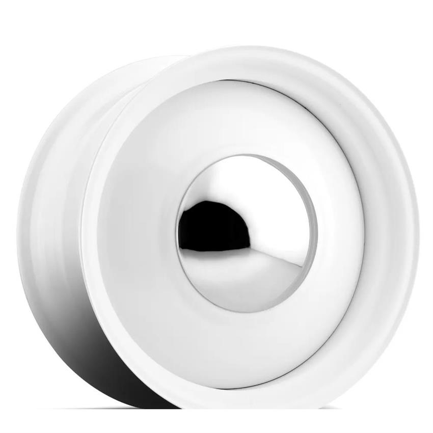 Speedway Smoothie Wheel, 20x8, Gloss White, 5x5/5.5, 4.5 BS