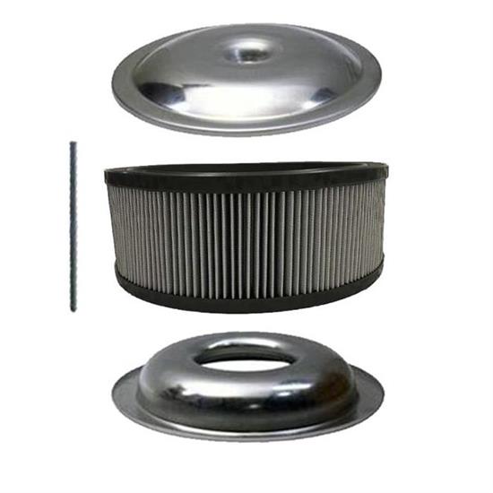 Sure Seal Standard Filter Housing & Air Filter Element Kit, 14 In