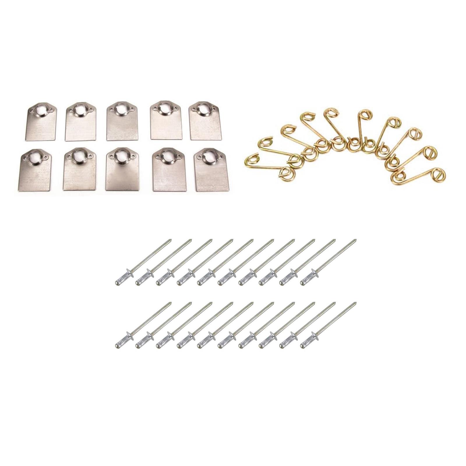 Standard 1/4 Turn Spring Plate and Stepped Springs, .375