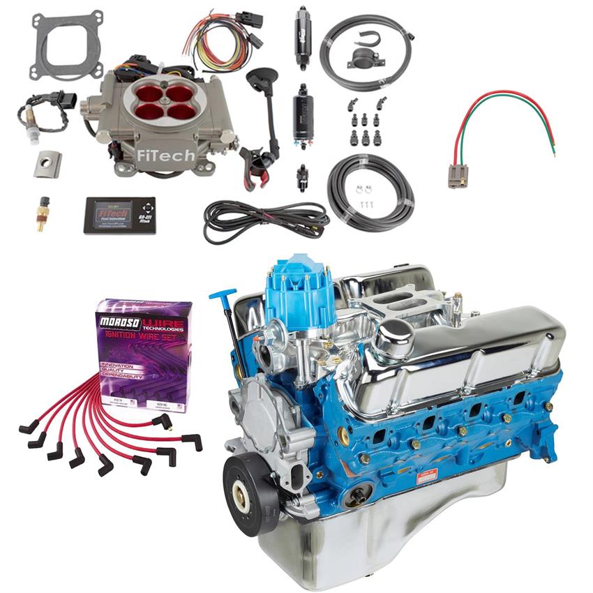 BluePrint 302 Ford Hot Rod Crate Engine Kit, Go Street EFI