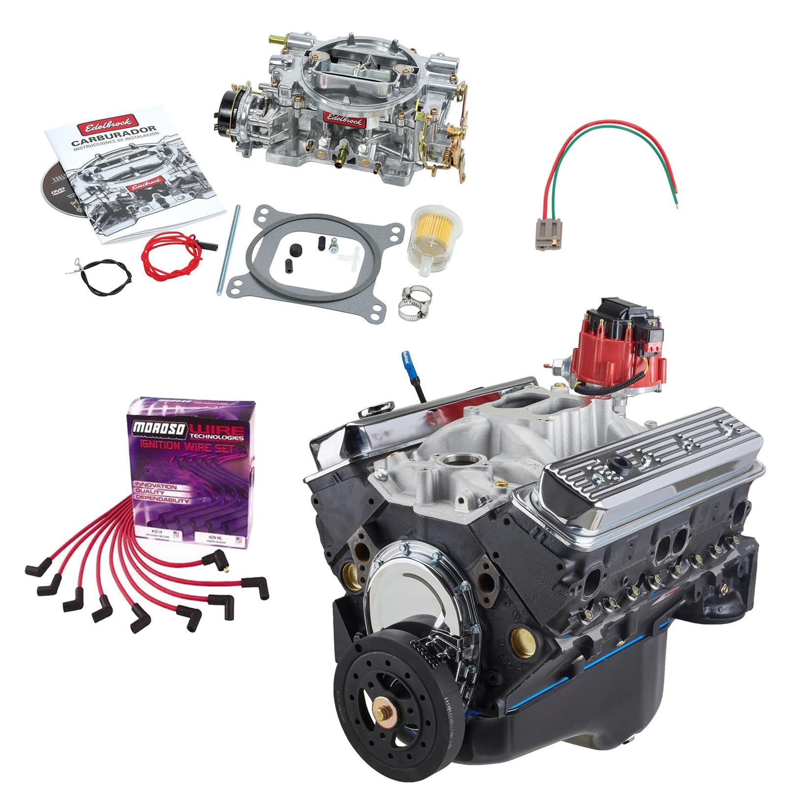 BluePrint 355 Crate Engine Kit, Edelbrock 1406