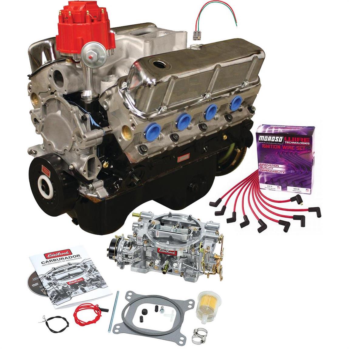 BluePrint 347 Small Block Ford Crate Engine Kit, Edelbrock 1406