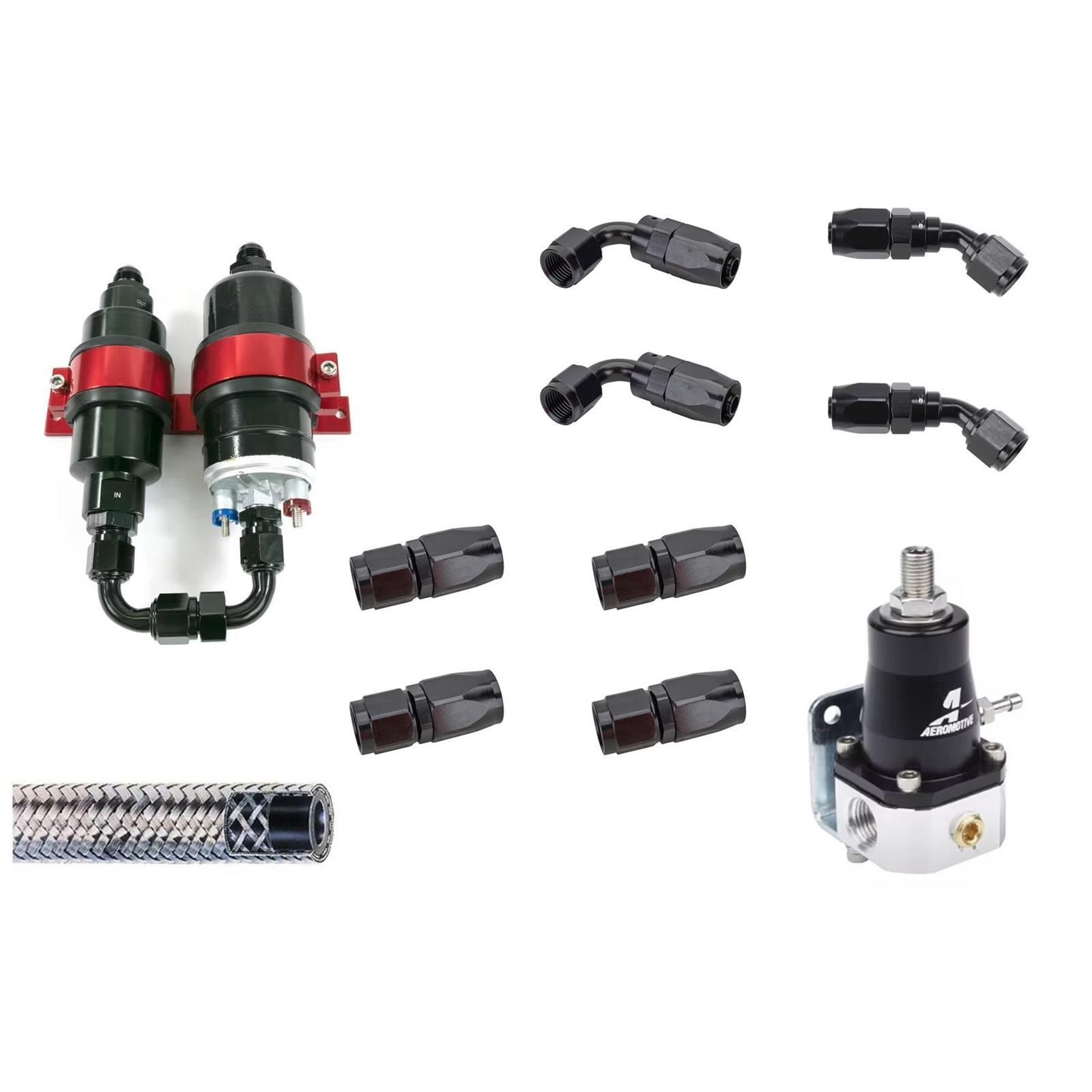 LS Swap EFI Fuel Pump and Filter Kit with Regulator, Electric