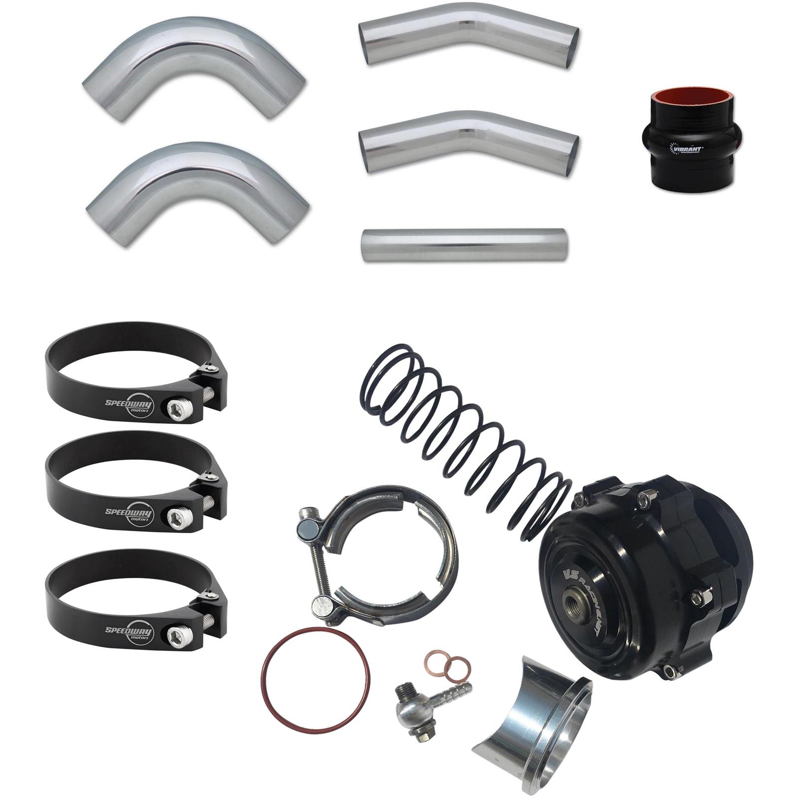 LS Turbo Cold Side Kit, LS Swap, 3 Inch O.D. Tubing