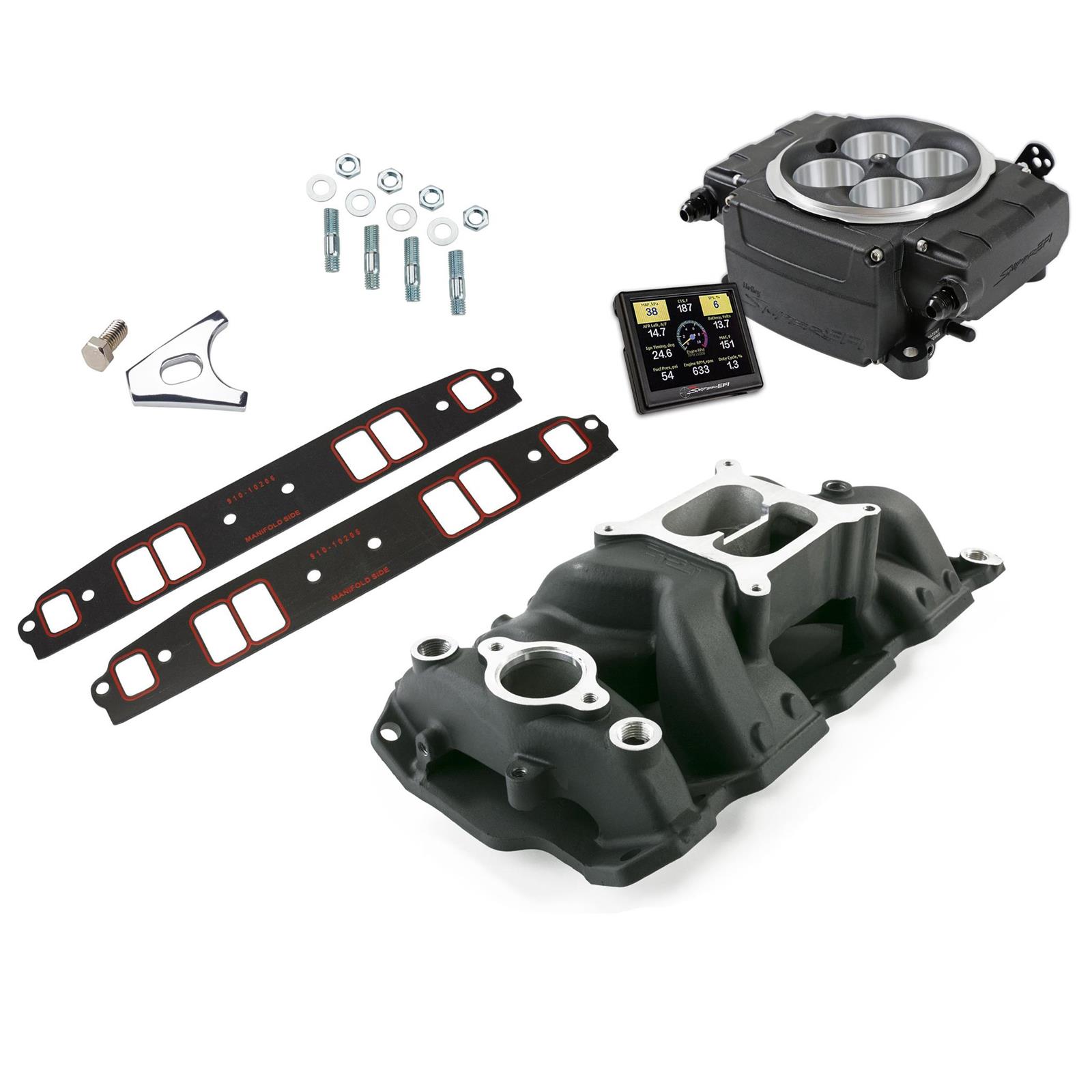 Small Block Chevy Eliminator Intake & Sniper SFI 2 Conversion Kit
